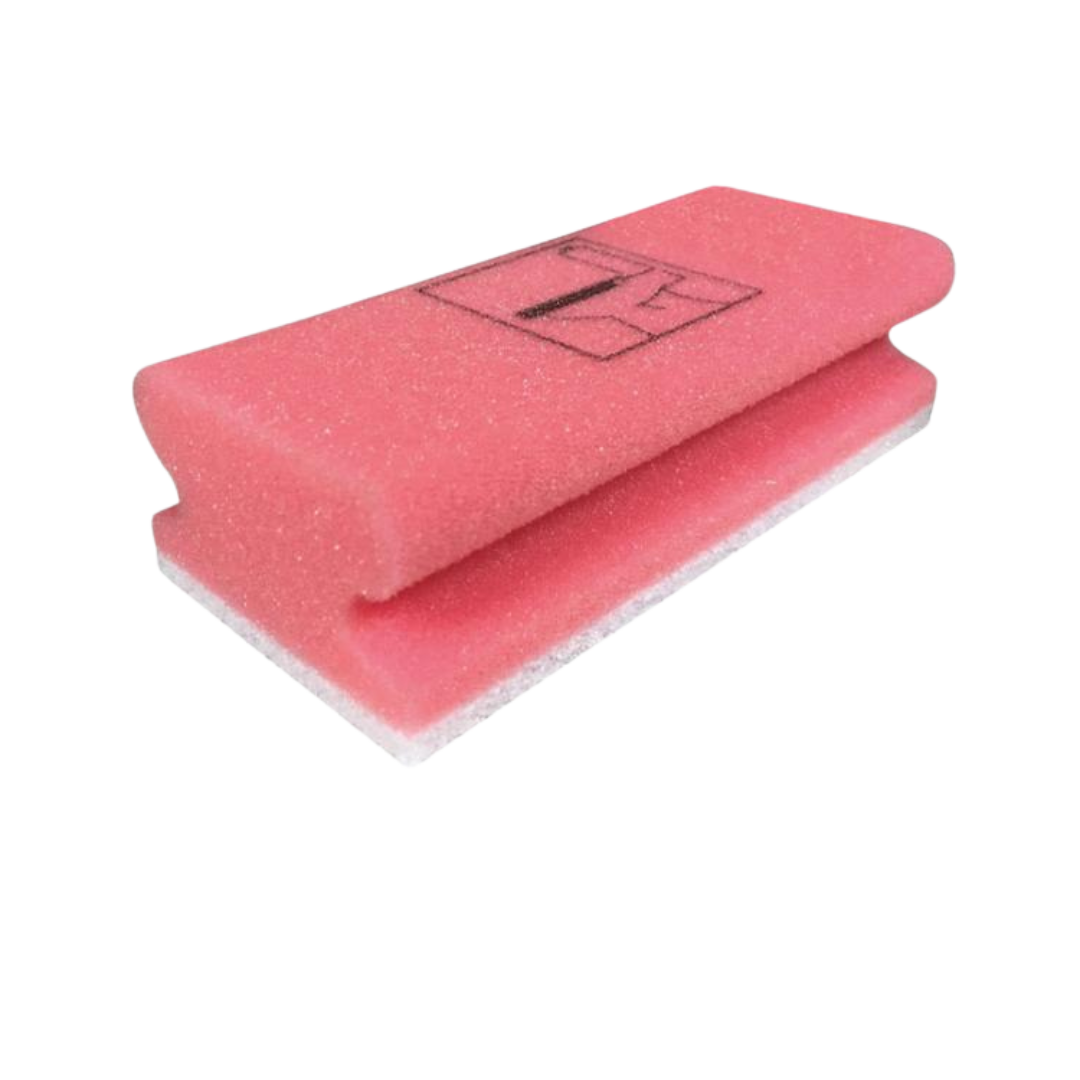 Haushalt-und-Genuss.at - Profi Power HACCP Pad-Schwamm Vlies WC, ROT ...