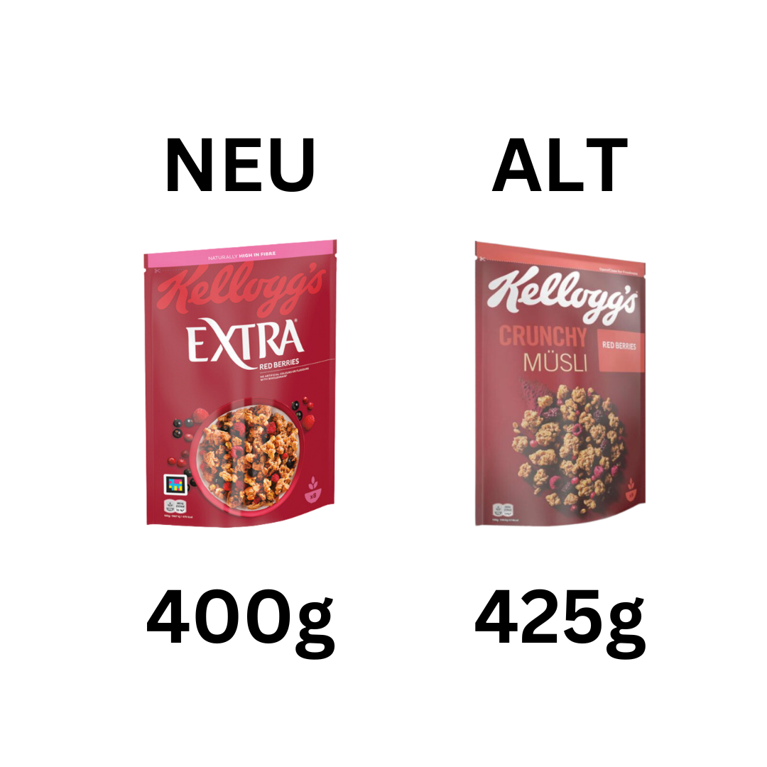 Haushalt-und-Genuss.at - Kellogg's Müsli Extra Red Berries, 400 Gramm